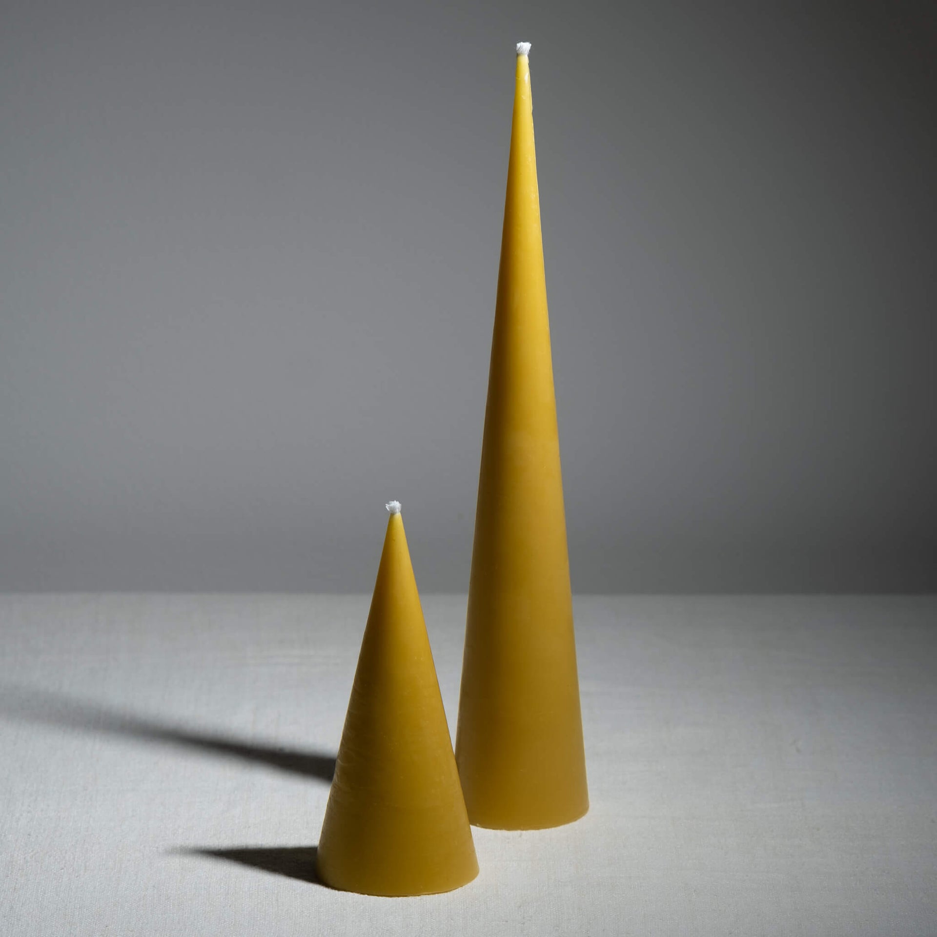 Bzzwax & Co - Double Cone Organic Beeswax Candle Set | Objects & Finds